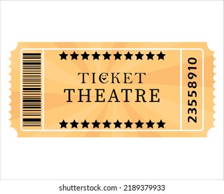 Ticket Watch Operas Theater Stock Vector (Royalty Free) 2189379933 ...