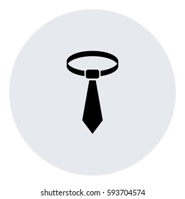 Tie Work Icon Flat Design Glyph Stock Vector (Royalty Free) 593704574 ...