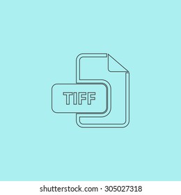 Tiff Image File Extension Outline Icon 库存插图 321907538 | Shutterstock