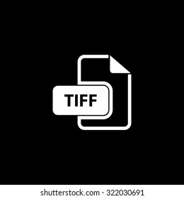 Tiff Image File Extension Simple Flat Stock Vector (Royalty Free ...