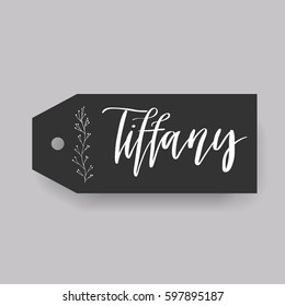 444 Tiffany Name Images, Stock Photos & Vectors | Shutterstock
