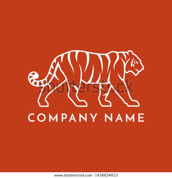 Tiger Line Logo Icon Sign Vector 스톡 벡터(로열티 프리) 1438834853 | Shutterstock