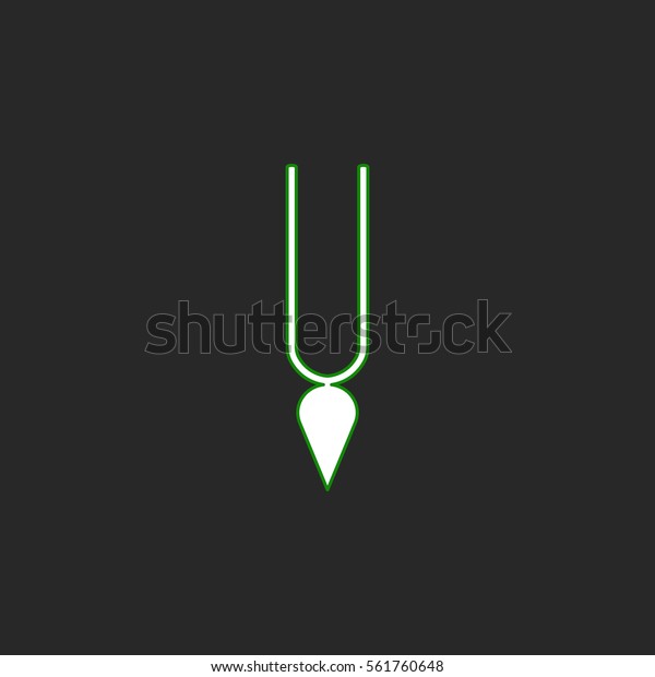 Tilak Symbol Sign Flat Icon On Stock Vector (Royalty Free) 561760648 ...