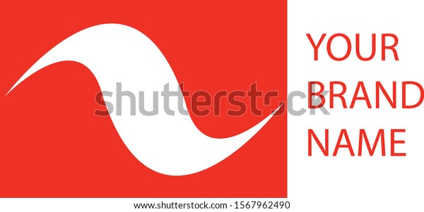 Tilde Symbol Logo Vector Design Stock Vector (Royalty Free) 1567962490 ...
