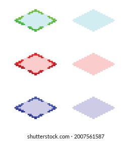Tile Selection Pixel Art Style Stock Vector (Royalty Free) 2007561587 ...