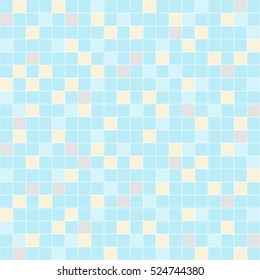 Tiles Seamless Blue Background Vector Illustration Stock Vector ...