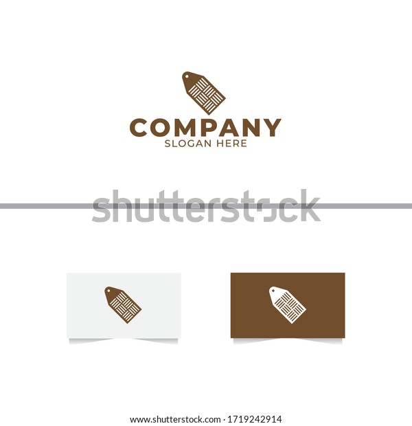 Tiles Shop Logo Design Template Stock Vector (Royalty Free) 1719242914 ...