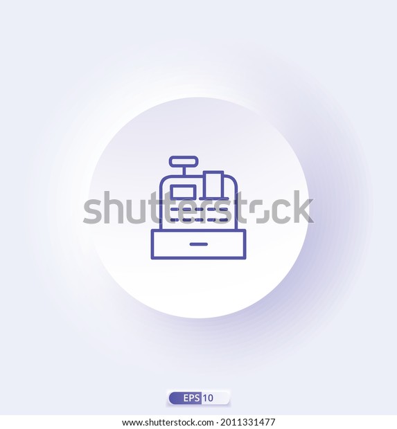 Till Icon Ecommerce Icons Web Icons Stock Vector (Royalty Free ...