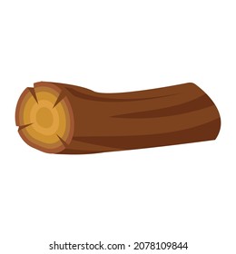 Timber Firewood Cartoon Vector Isolated Object Stock Vector (Royalty ...