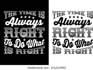 Time Always Right Dot What Right Stock Vector (Royalty Free) 2112115943 ...