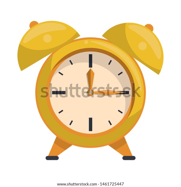 Time Clock Retro Classic Vintage Watch: vector de stock (libre de ...