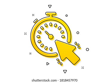 Time Clock Sign Timer Icon Mouse Stock Vector (Royalty Free) 1818457970 ...
