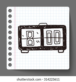 Time Doodle Stock Vector (Royalty Free) 314223611 | Shutterstock
