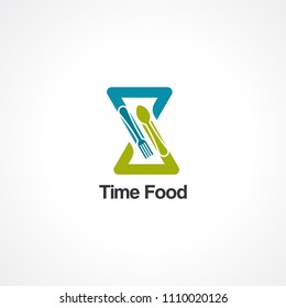 Time Food Logo Vector Icon Element Stock Vector (Royalty Free ...