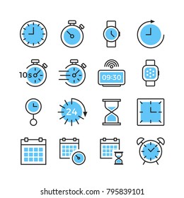 Time Icons Set Stock Vector (Royalty Free) 795839101 | Shutterstock
