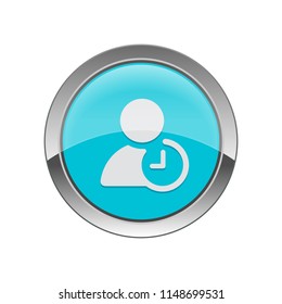 Time Management App Icon Stock Vector (Royalty Free) 1208128813