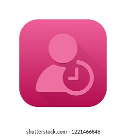 Time Management App Icon Stock Vector (Royalty Free) 1221466846 ...