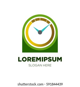 Time Management Logo Concept Precision Time Stock Vector (Royalty Free ...