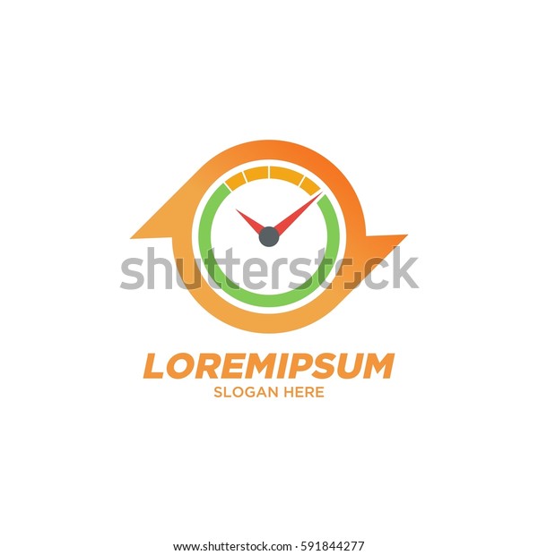 Time Management Logo Concept Precision Time Stock Vector (Royalty Free ...