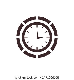 Time Management Logo Template Concept Icon Stock Vector (Royalty Free ...