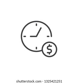 74,127 Clock money icon Images, Stock Photos & Vectors | Shutterstock