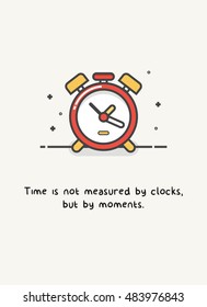 Time Not Measured By Clocks By Stock Vector (Royalty Free) 483976843 ...