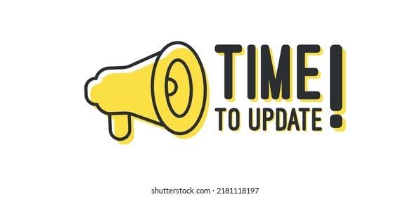 1,004 Megaphone Update Images, Stock Photos & Vectors | Shutterstock