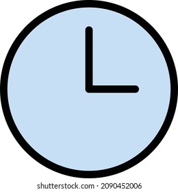 Time Vector Illustration Isolated On Transparent Stock Vector (Royalty ...