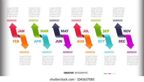 1,246 Timeline 1 year Images, Stock Photos & Vectors | Shutterstock