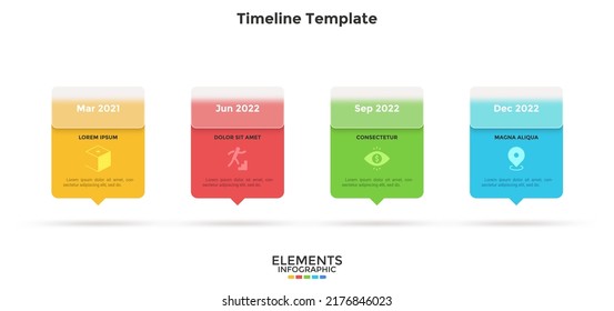 1,574 4 years timeline Images, Stock Photos & Vectors | Shutterstock