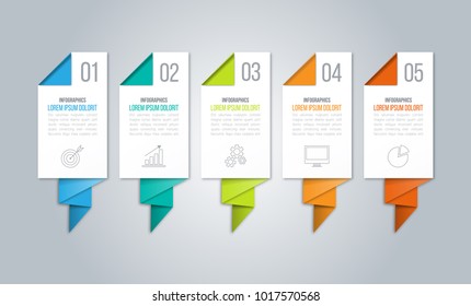 Growth Infographic Stepwise Dummy Text Icon Stock Vector (Royalty Free ...