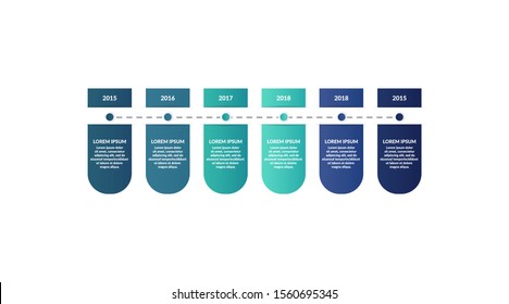 Tape Chart Steps Infographics Can Illustrate Stock Vector (Royalty Free ...
