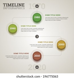 5,708 Retro Timeline Images, Stock Photos & Vectors | Shutterstock