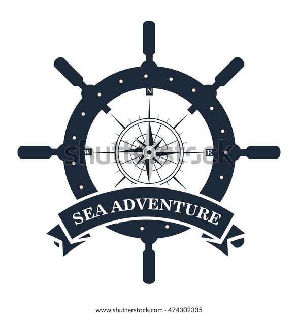 Timon Ship Antique Icon Vector Illustration Stock Vector (Royalty Free ...
