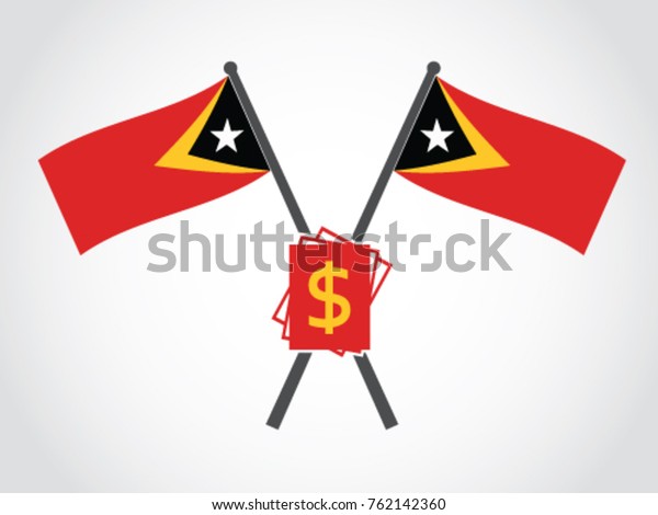 Timor Leste Emblem Dollar Bill Stock Vector (Royalty Free) 762142360 ...