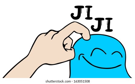 Tingling Cartoon Stock Vector (Royalty Free) 163051508 | Shutterstock