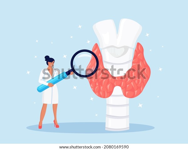 Tiny Endocrinologists Doctors Diagnose Treat Human 库存矢量图（免版税）2080169590 | Shutterstock