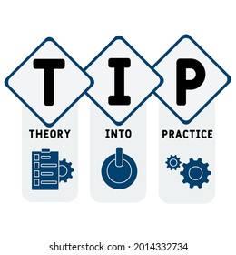 Tip Theory Into Practice Acronym Business Stock Vector (Royalty Free ...