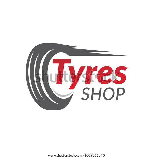 Tire Tyres Tyre Logo Icon Vector Stock Vector (Royalty Free) 1009266040