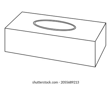 1,223 Tissue Box Sketch Images, Stock Photos & Vectors | Shutterstock
