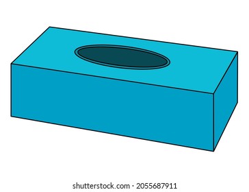 118 Tissue box top view Stock Illustrations, Images & Vectors ...