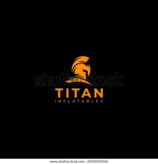 Titan Logo Simple Clean Stock Vector (Royalty Free) 2042042060 ...