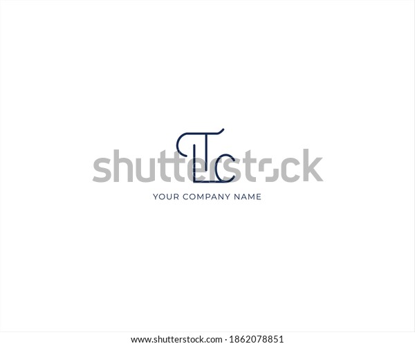 Tlc Letter Icon Logo Vector Stock Vector (Royalty Free) 1862078851 ...