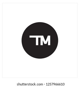 Tml Logo Letter Stock Vector (Royalty Free) 1257966712