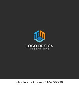 Tmc Letter Logo Design Vector Illustration Stock Vector (Royalty Free ...