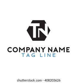 Tn Logo Stock Vector (Royalty Free) 408203626
