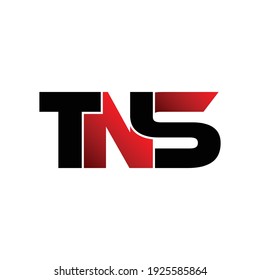 Tns Letter Monogram Logo Design Vector Stock Vector (Royalty Free ...