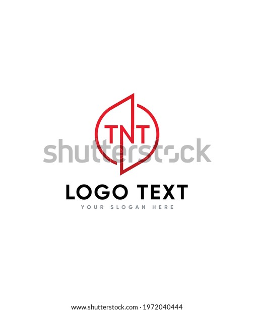 Tnt Links Letters Modern Logo Template Stock Vector (Royalty Free ...