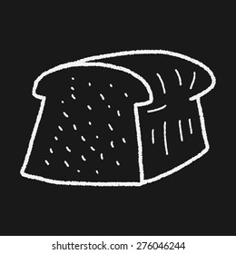 Toast Doodle Drawing Stock Vector (Royalty Free) 276046244 | Shutterstock