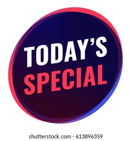 Todays Special Vector Icon Illustration On Stock Vector (Royalty Free ...